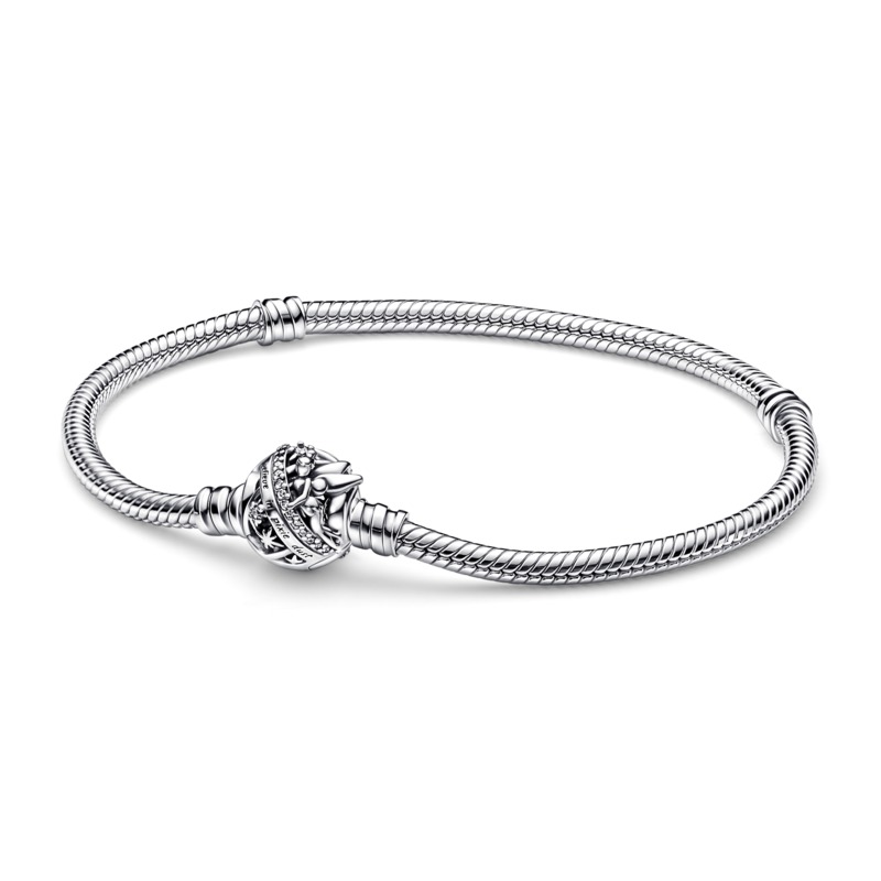 Disney Tinker Bell Clasp Moments Snake Chain Bracelet - PandoraShop Online